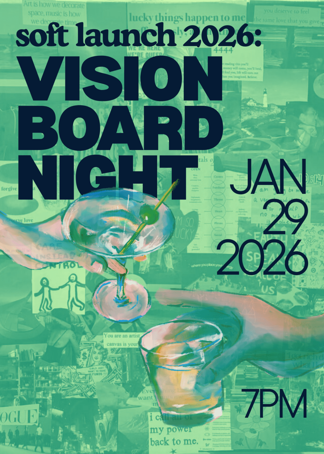 Soft Launch 2026: Vision Board Night - Off The / Lane